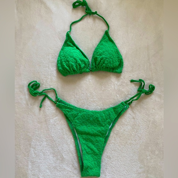 Private Label | Swim | Brazilian Style 2piece Green Bikini Set Nwt ...